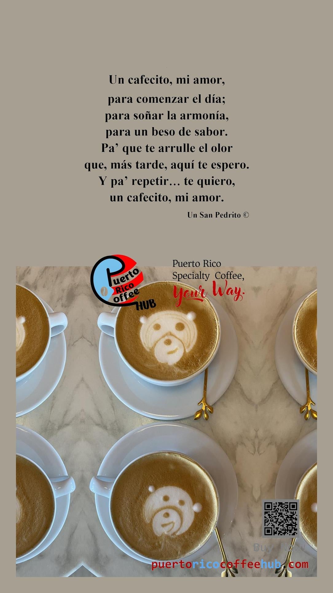 Un cafecito mi amor – Puerto Rico Coffee Hub