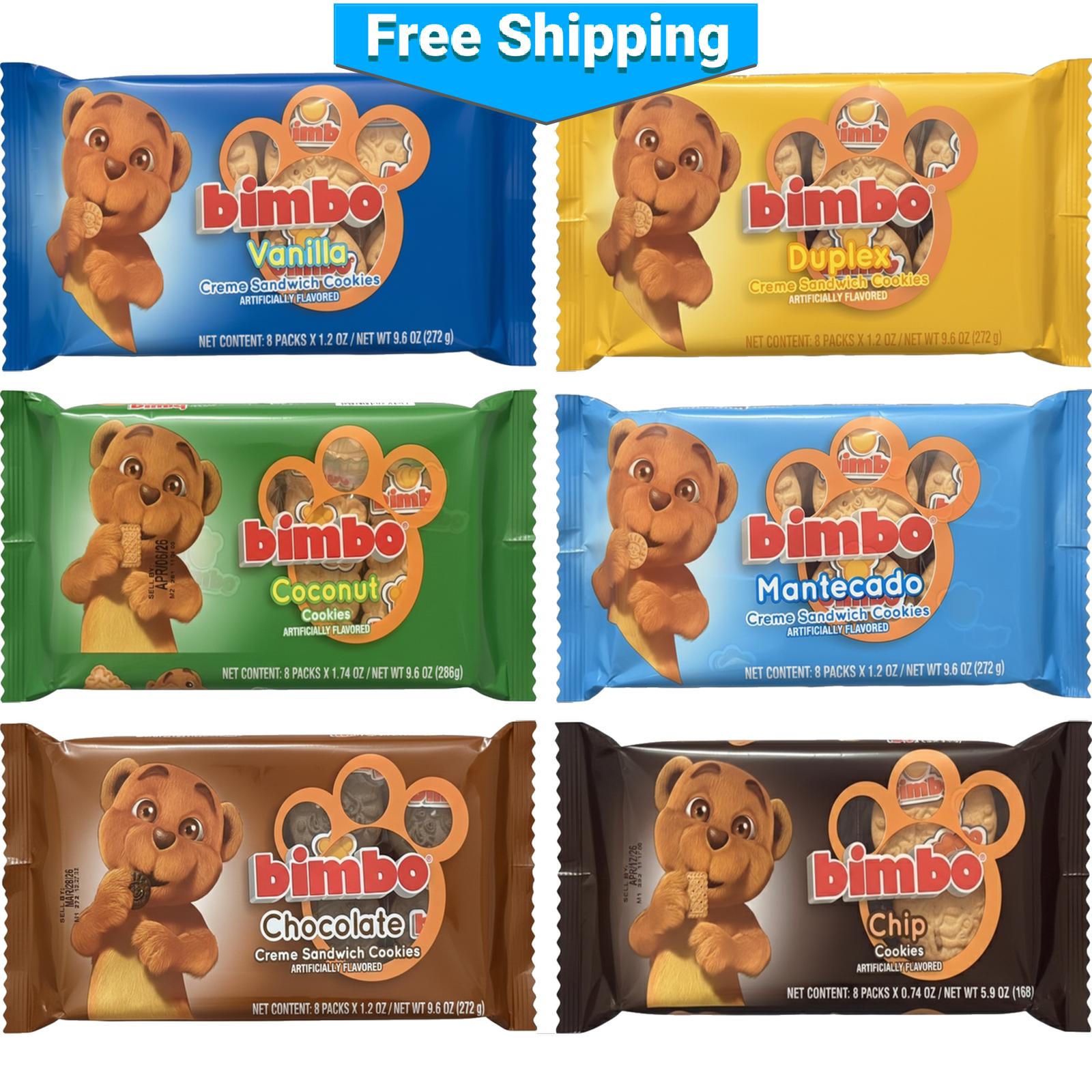 Bimbo Chocolate Chip Cookies - Classic Chocolate Cookies | 5.9 oz ...