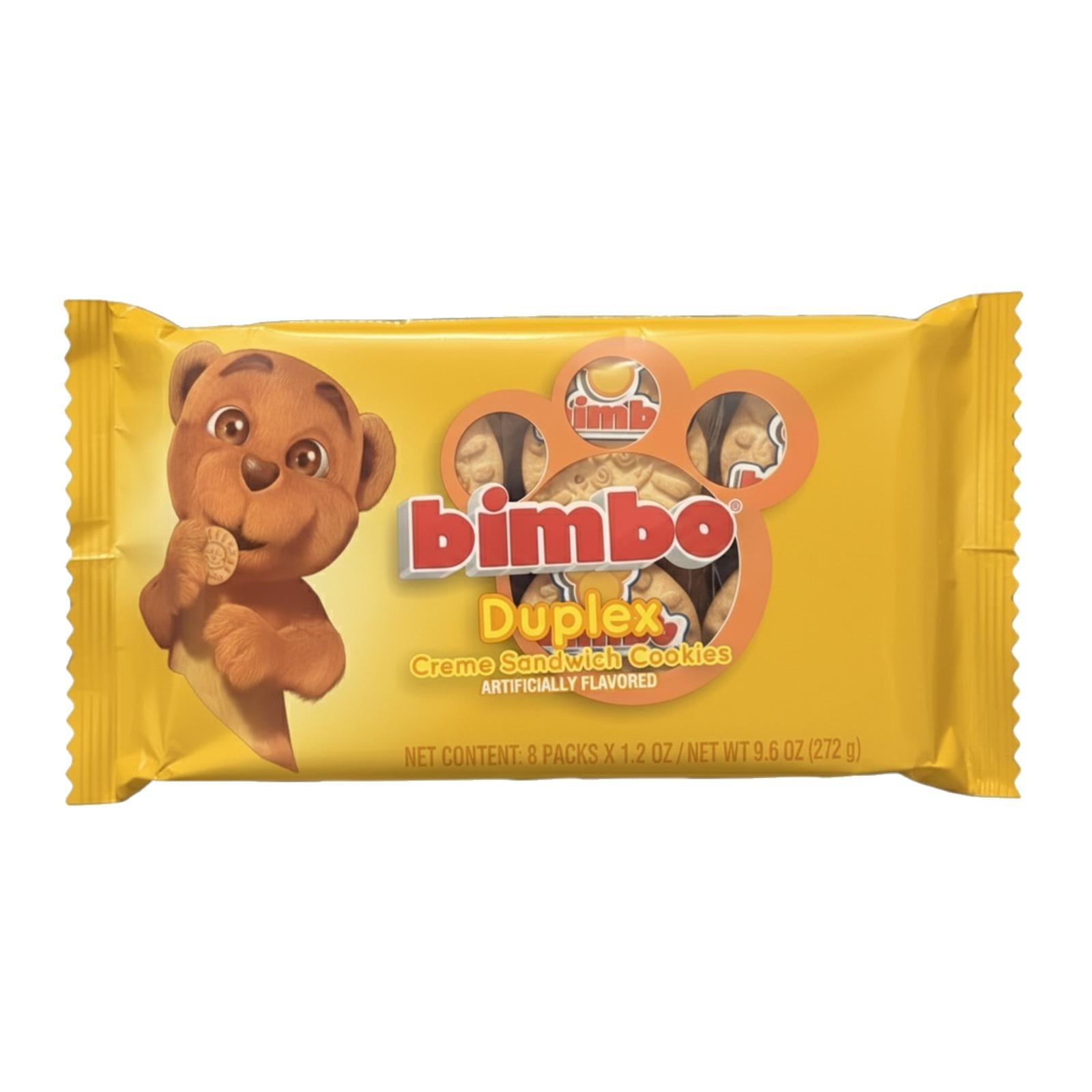 Bimbo Duplex Cookies - Vanilla & Chocolate Sandwich Cookies | 9.6 oz ...