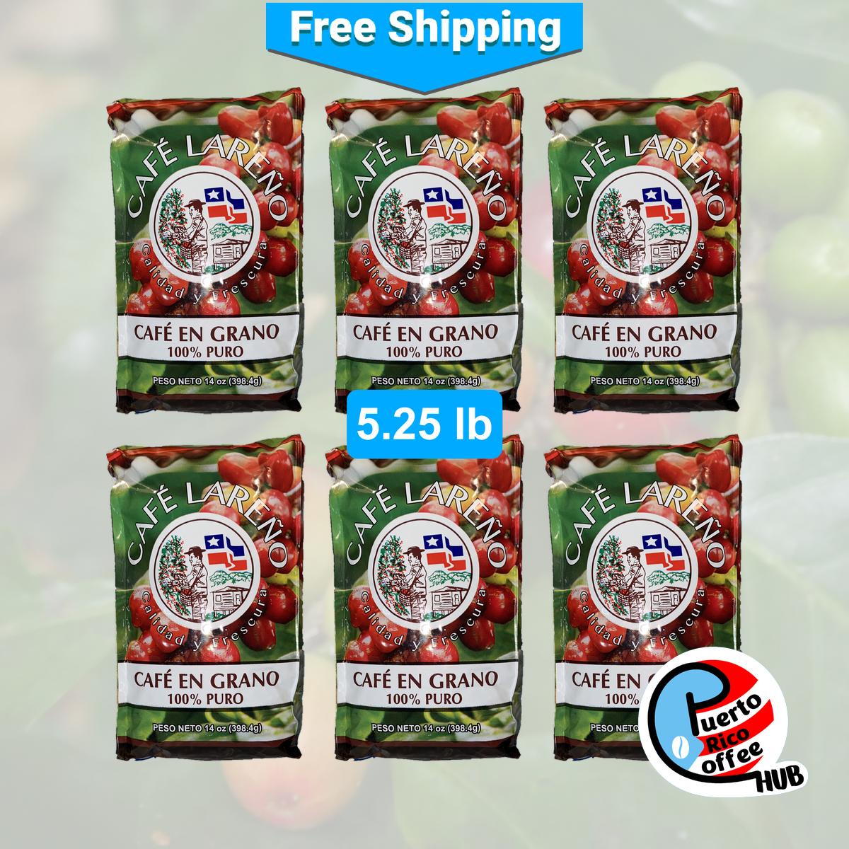 Lareño Coffee Beans 5lb | Puerto Rico Coffee Hub