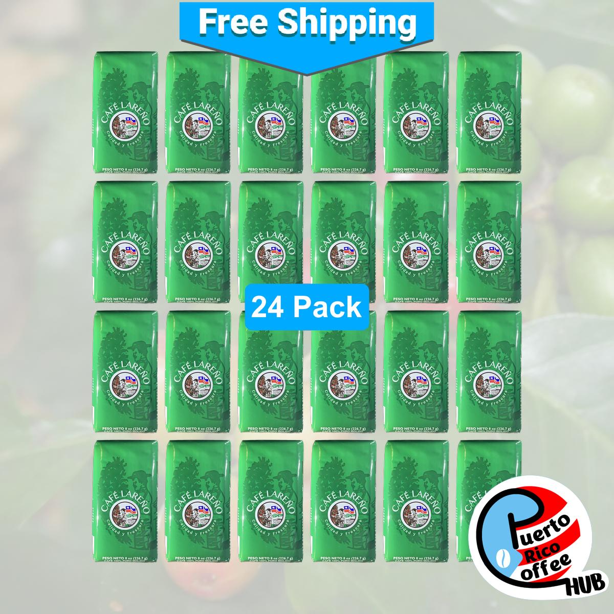 Café Lareño Ground Coffee 8 Oz. 24-Pack – Puerto Rico Coffee Hub