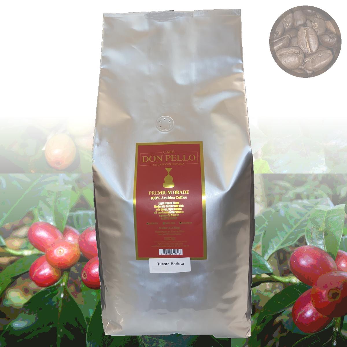 Café Don Pello Premium Coffee Beans 5 Lb | Puerto Rico Coffee Hub