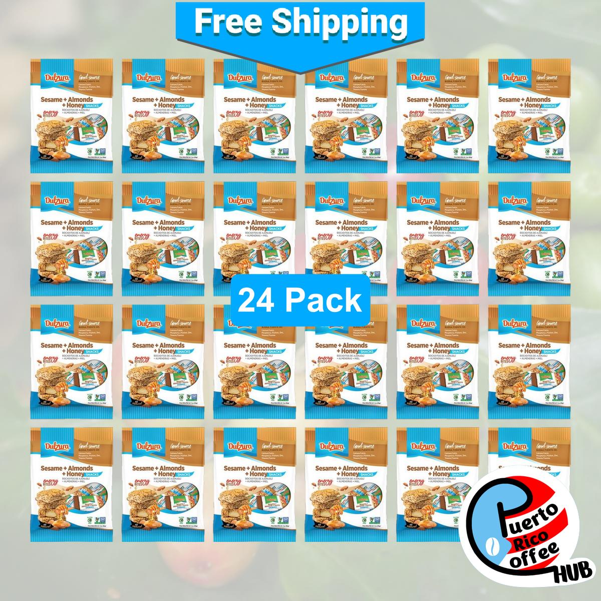 Dulzura Borincana Sesame + Almonds + Honey 24 Pack | Puerto Rico Coffee Hub