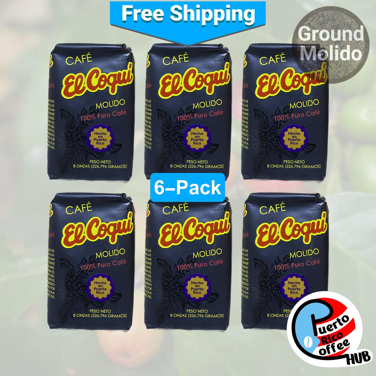 Café El Coqui Ground Coffee | Puerto Rico Coffee Hub