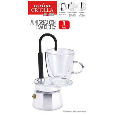 Single Serving Mini Greca Coffee Maker – Puerto Rico Coffee Hub