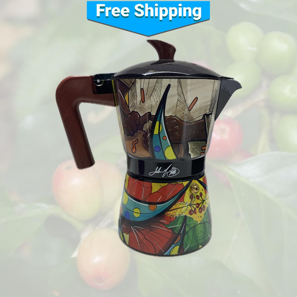 Greca de Vejigante Puerto Rico – Puerto Rico Coffee Hub