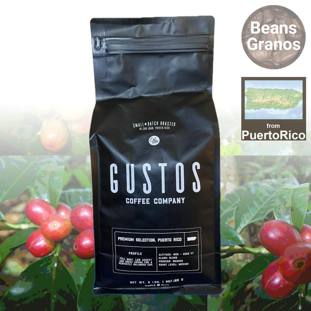Café Gustos Coffee – Puerto Rico Coffee Hub