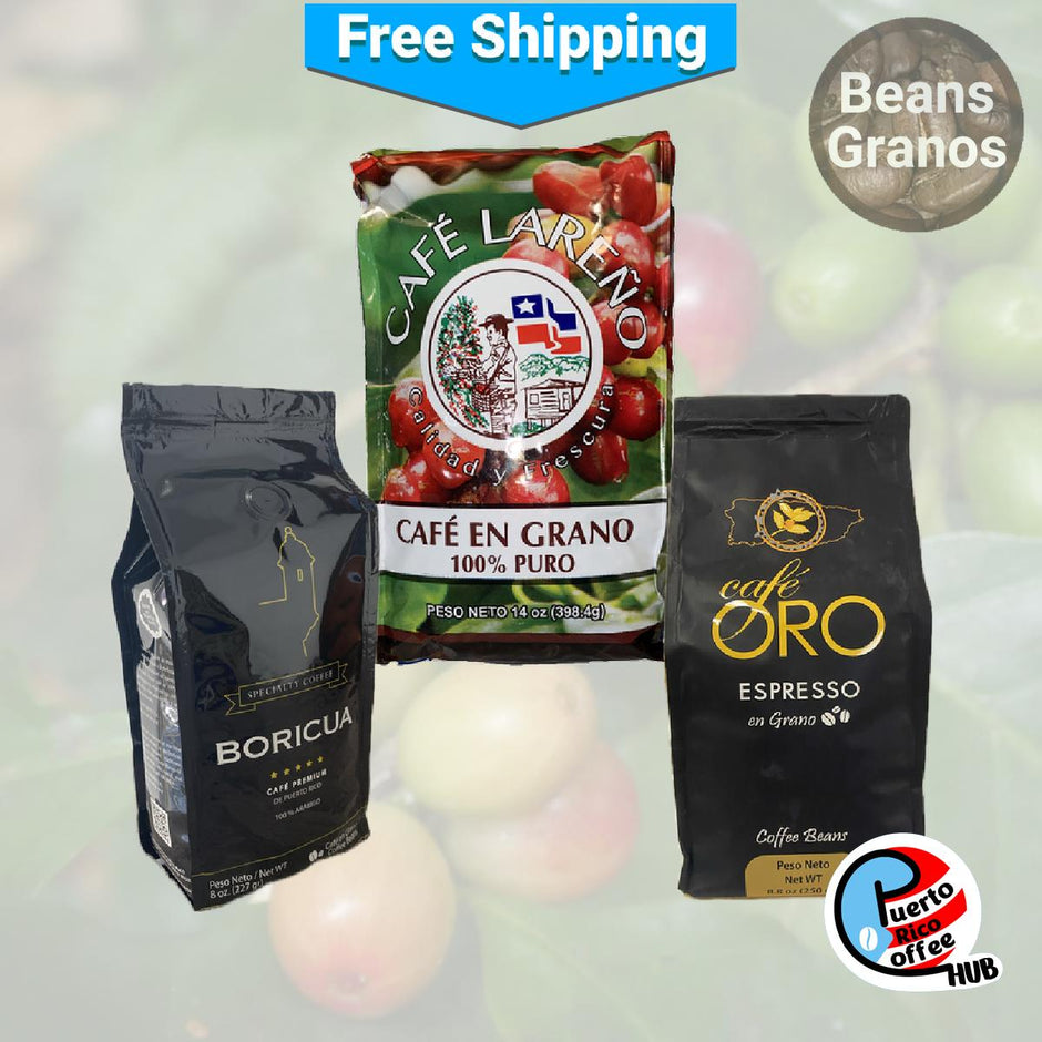 Puerto Rican Coffee Bean Combos – Puerto Rico Coffee Hub