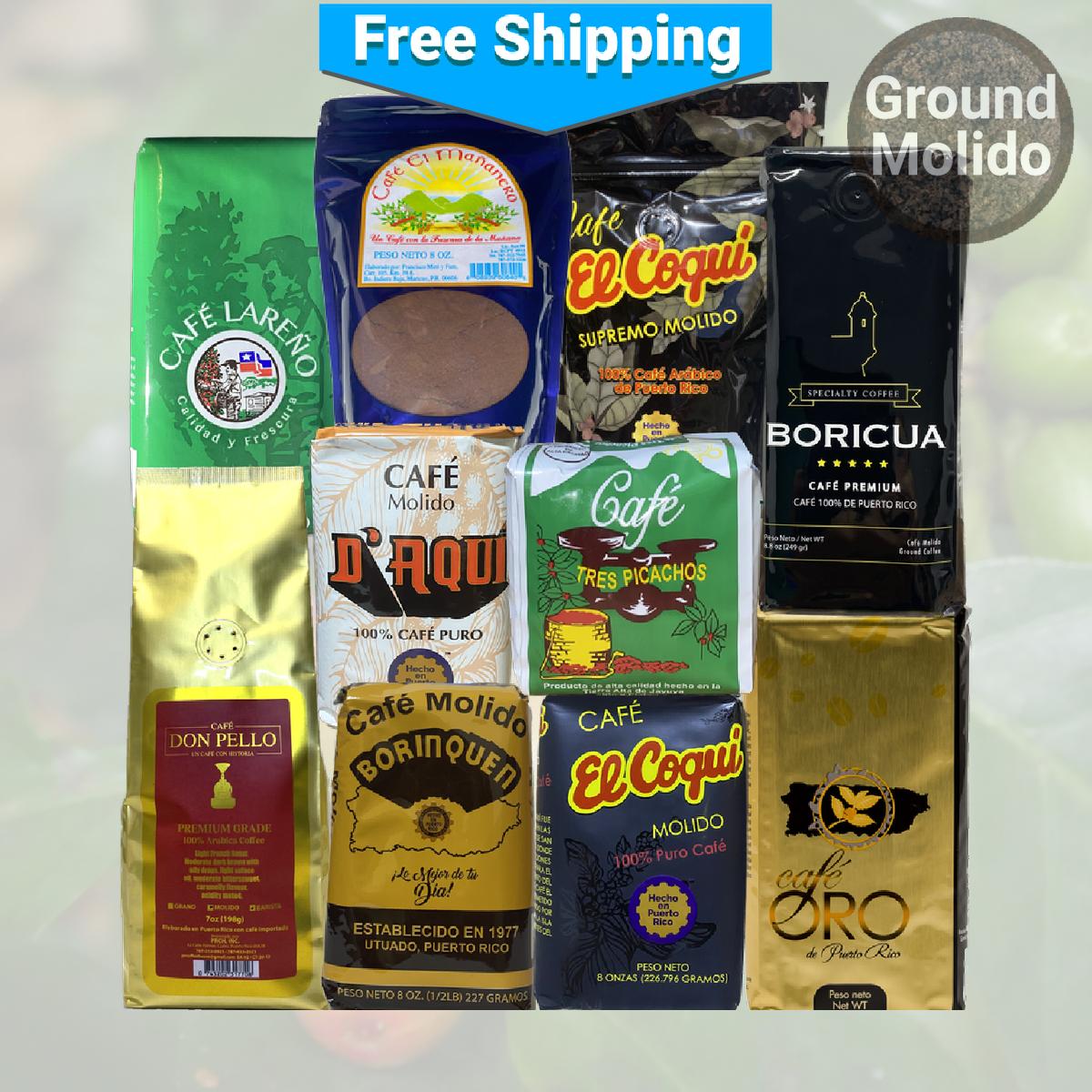 Puerto Rican Coffee Sampler: Sharing is Caring Combo – Puerto Rico ...