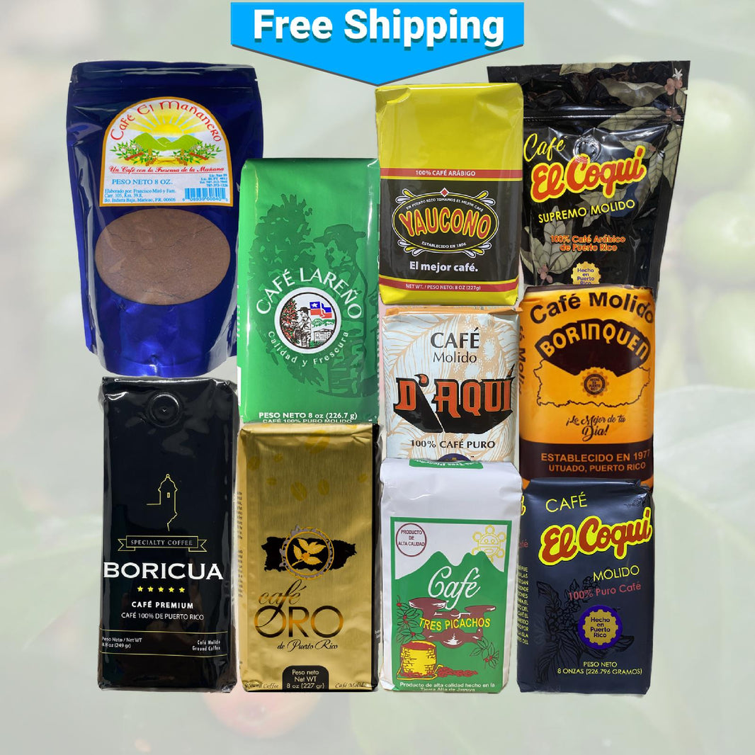 Puerto Rican Ground Coffee Combos – Puerto Rico Coffee Hub