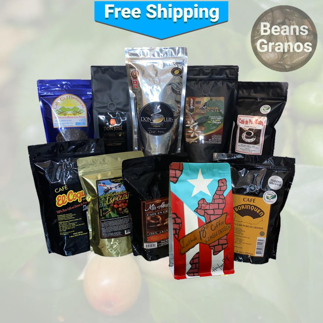 Puerto Rican Coffee Bean Combos – Puerto Rico Coffee Hub