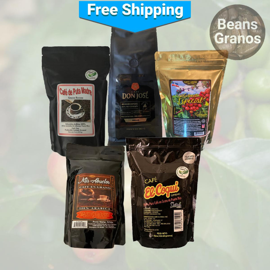 Puerto Rican Coffee Bean Combos – Puerto Rico Coffee Hub