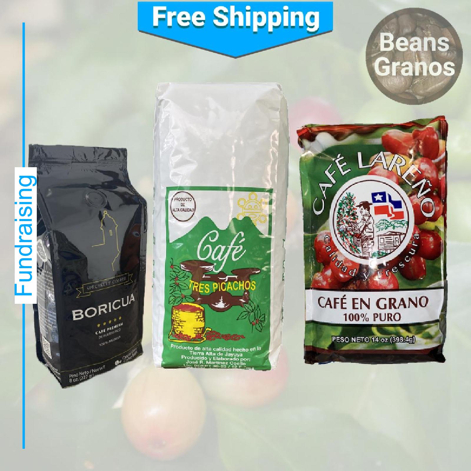 Fundraising Puerto Rican Coffee Beans Variety Pack – Puerto Rico Coffee Hub