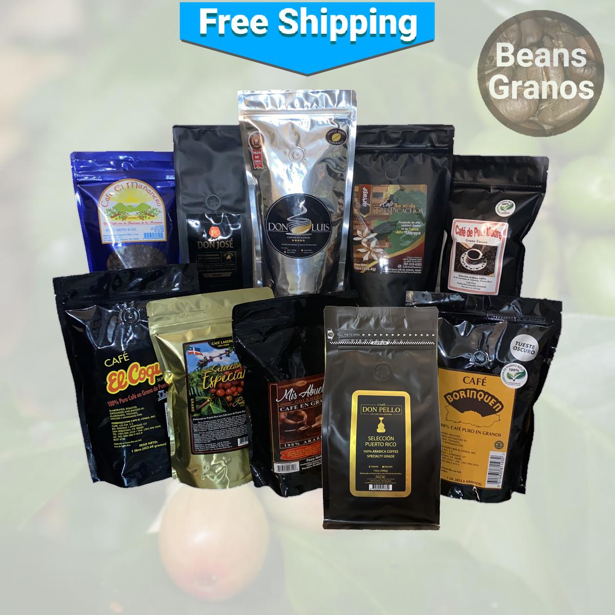 Puerto Rican Coffee Beans Variety Pack: Sharing Is Caring - Our Finest ...