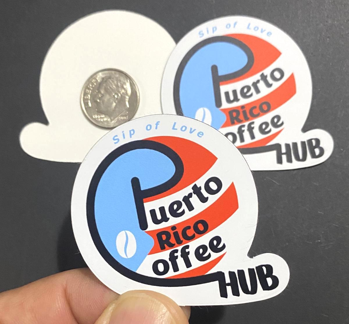 Puerto Rico Coffee Hub Sticker