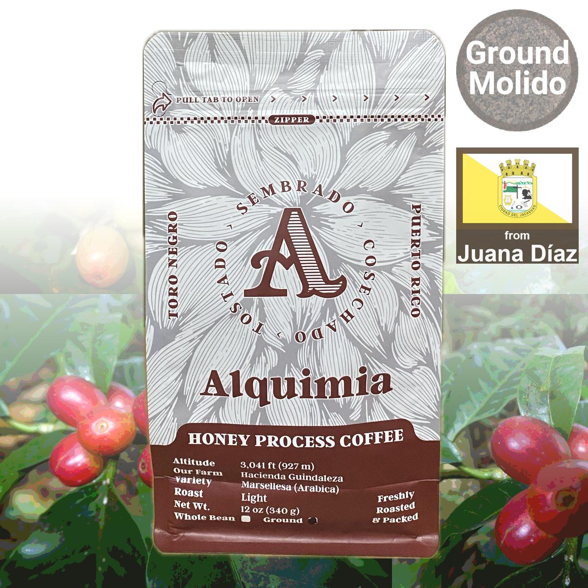 Café Terrafé Ground Coffee: Alquimia Honey Process – Puerto Rico Coffee Hub