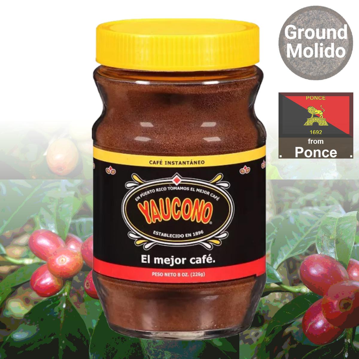 Café Yaucono Instant Coffee - Authentic Puerto Rican Coffee Since 1896 ...