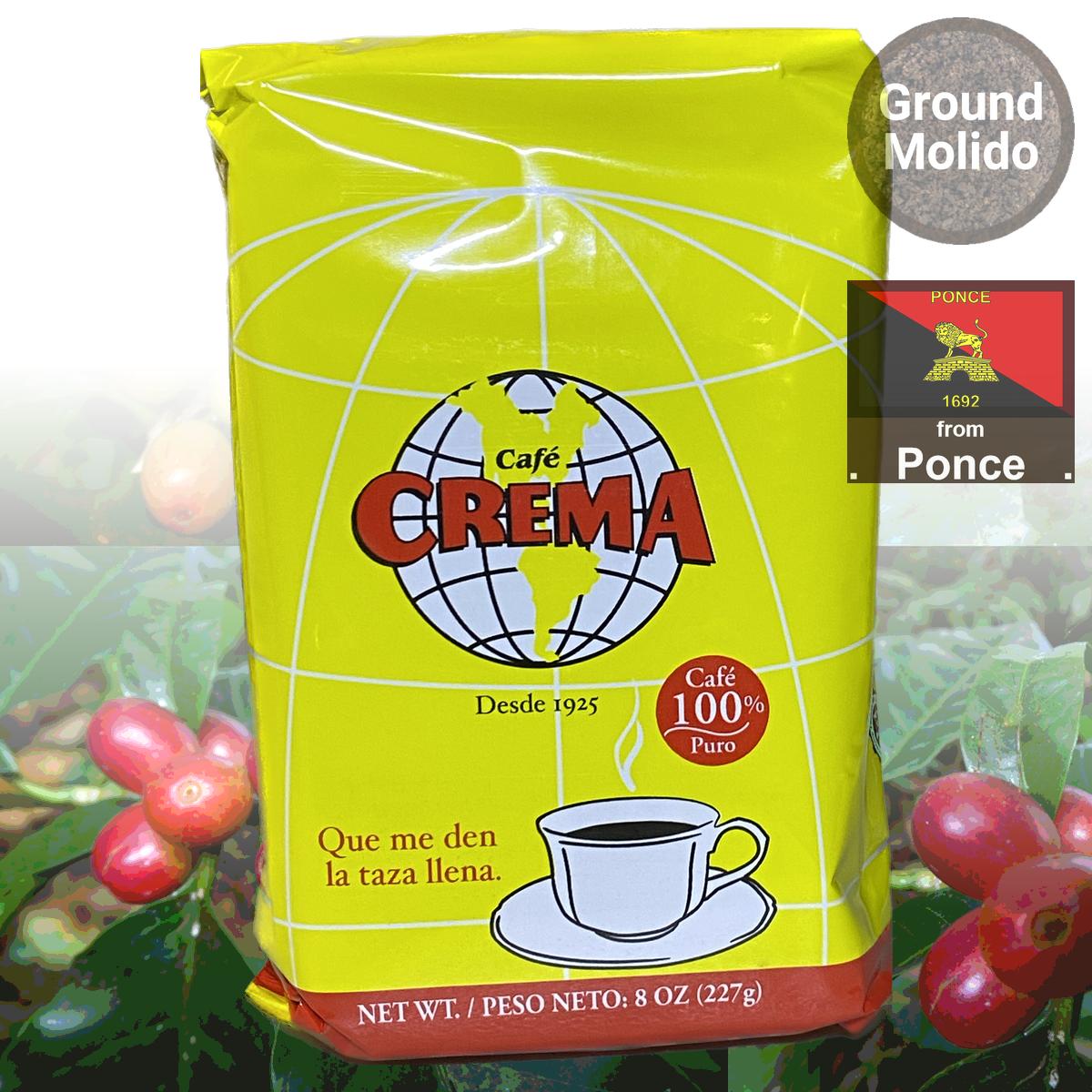 Café Crema Ground Coffee – Puerto Rico Coffee Hub